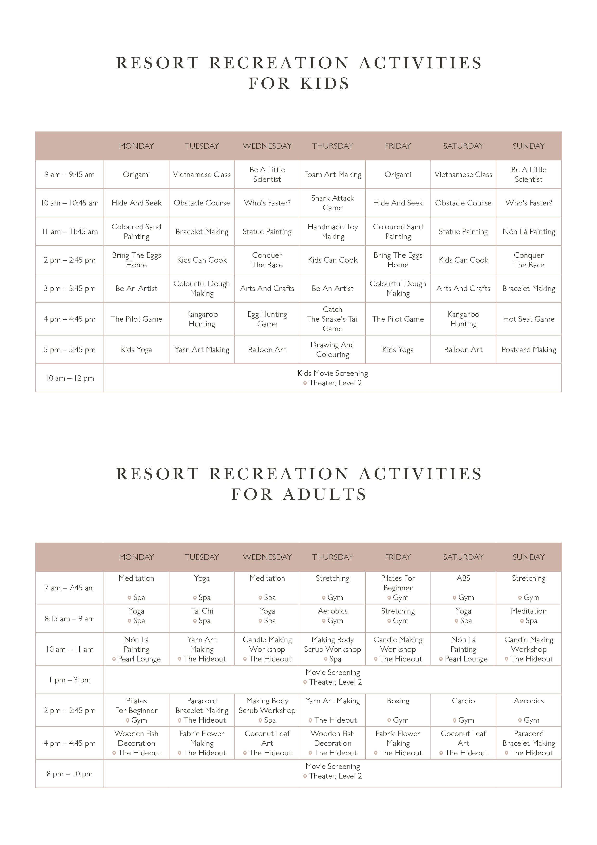 Resort Activities | InterContinental Phu Quoc Long Beach Resort
